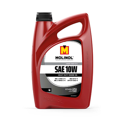 Molinol leading German car motor oil & lubricants made in Germany